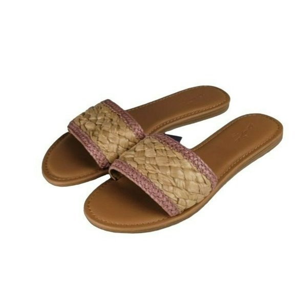 Universal Thread | Shoes | Universal Thread Sandal Womens Tan And Pink ...
